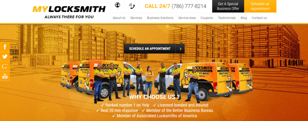 5 Best Locksmiths in Miami🥇 - Slice Miami